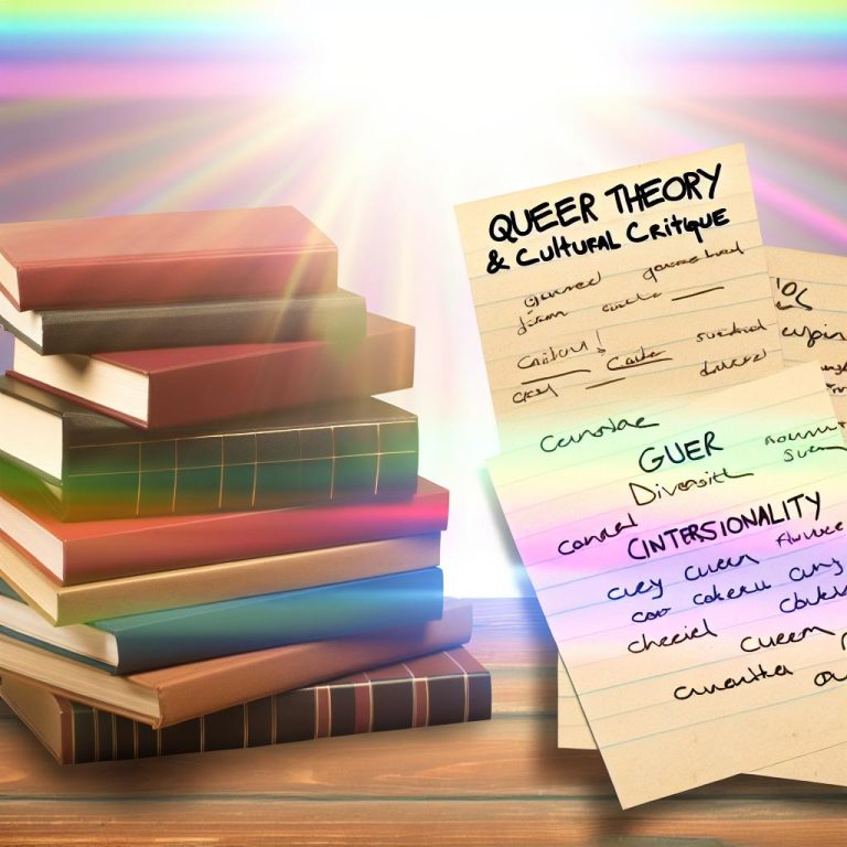 Queer theory and cultural critique